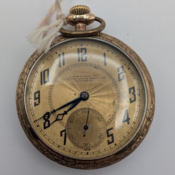 Accessories | Vintage Cyrus Jb Bissonnette Pocket Watch 17 Jewels ...